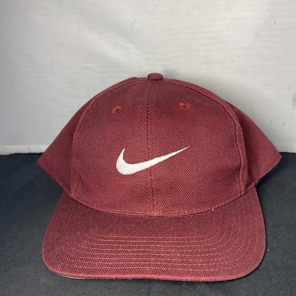 Nike | Accessories | Vintage Nike Swoosh Snapback Hat Cap Nike Center ...
